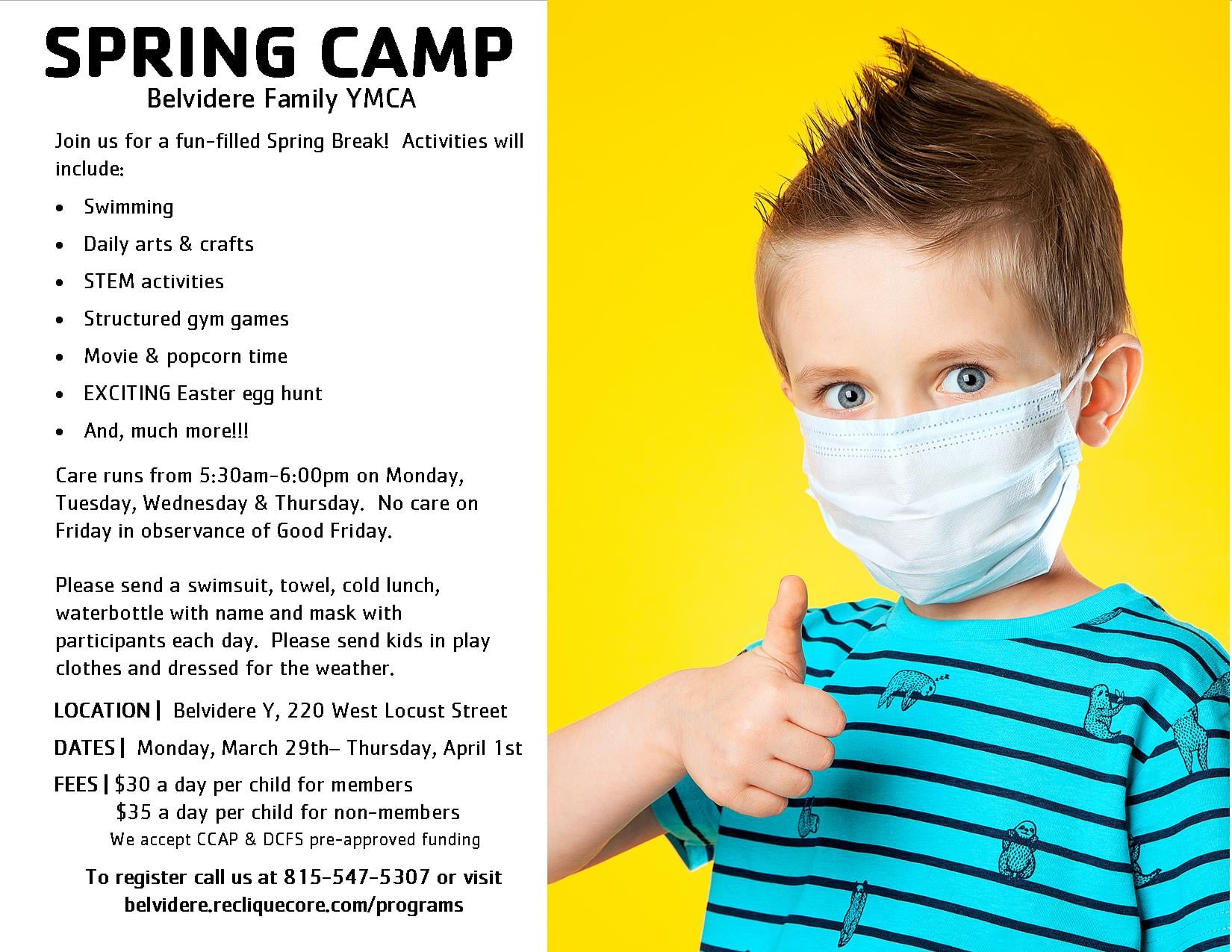 Spring Break Camps for Kids in the Rockford Area | Stateline Kids
