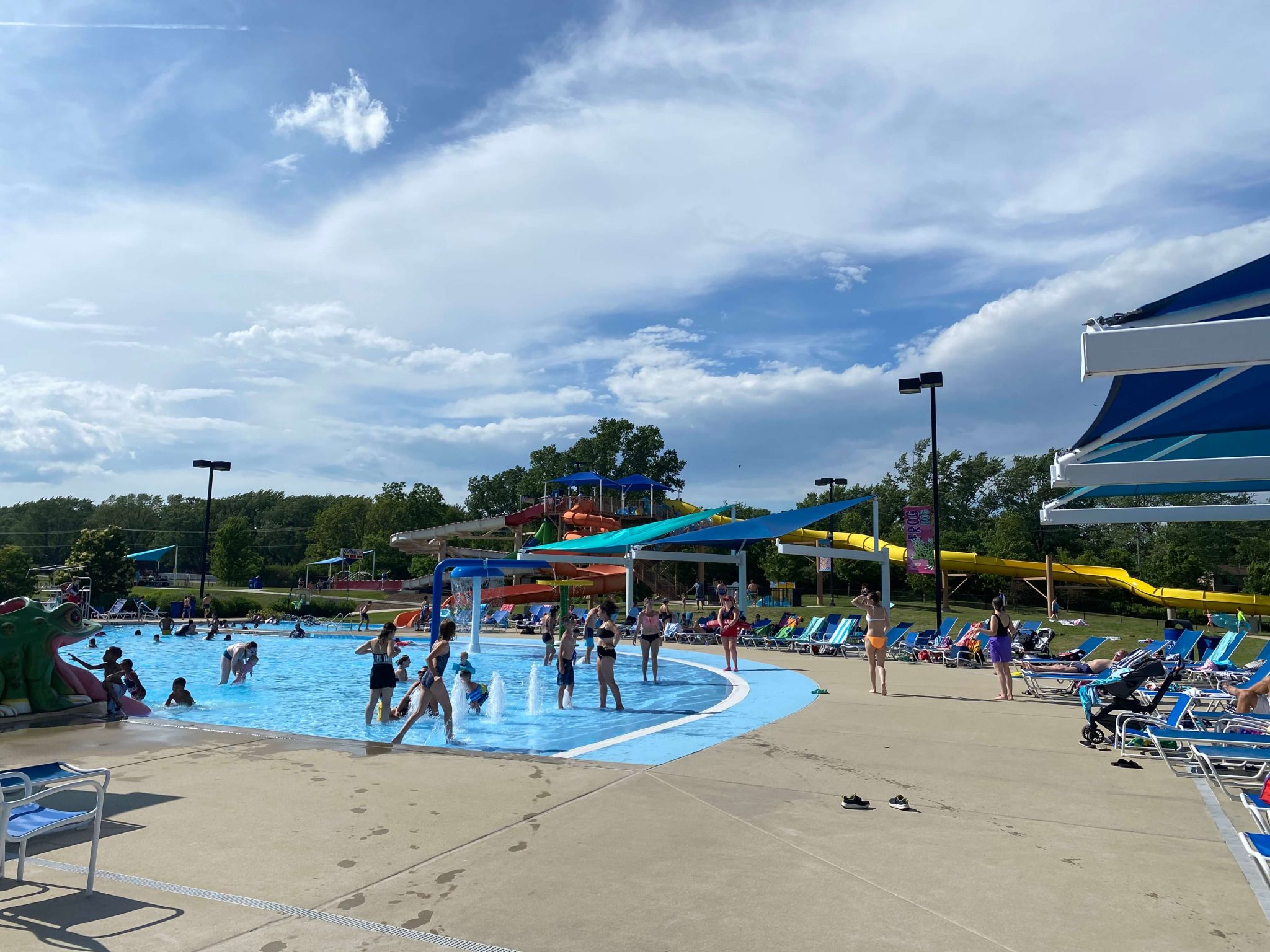 Otter Cove Aquatic Park in St. Charles, Illinois