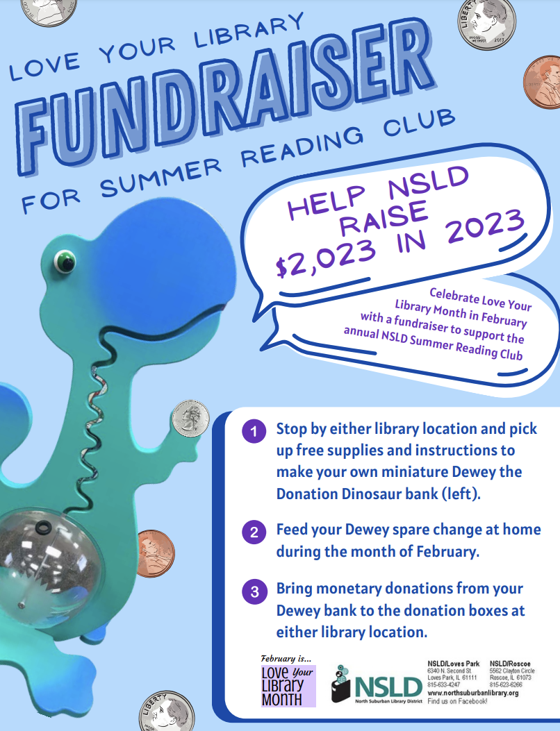 Love Your Library Fundraiser - Stateline Kids