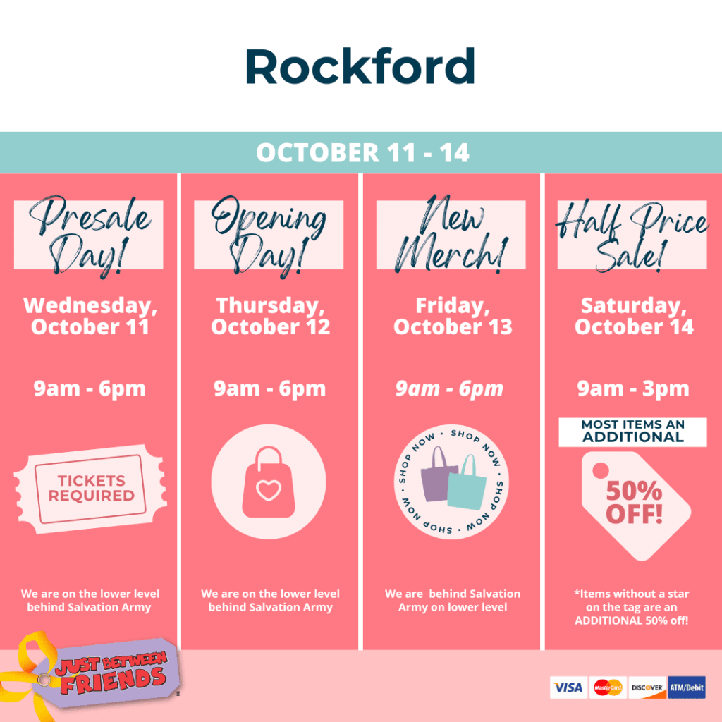 Just Between Friends Rockford Sale: Everything You Need to Know